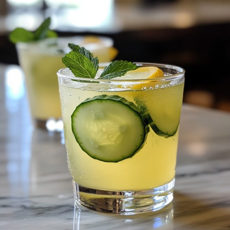 Cucumber Lemon Mint Water Recipe (Easy & Refreshing) - Delice Serable Etcie